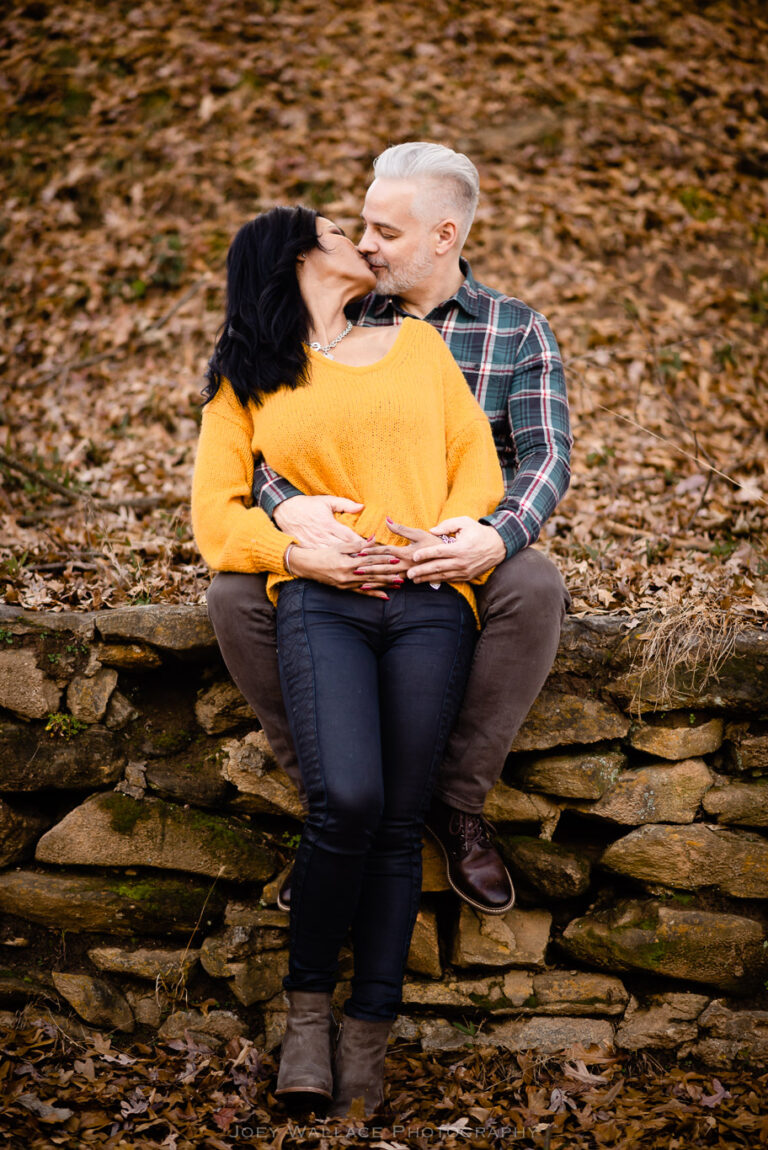 Fall engagement Session at Piedmont Park