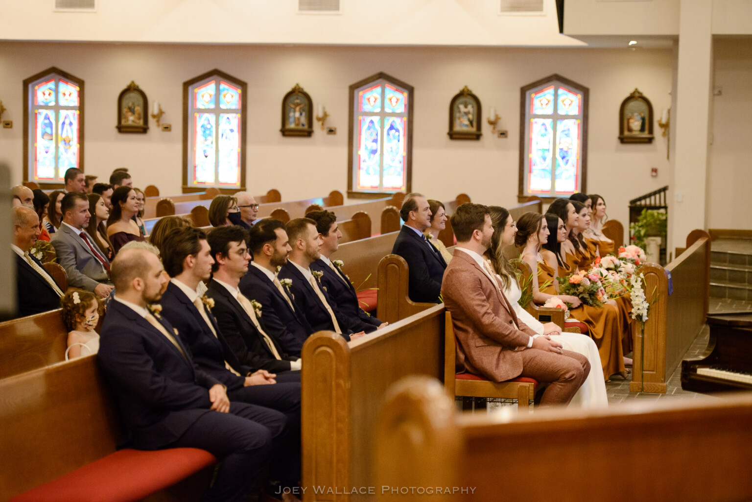 A heavenly catholic wedding ceremony at the Holy Trinity Catholic ...