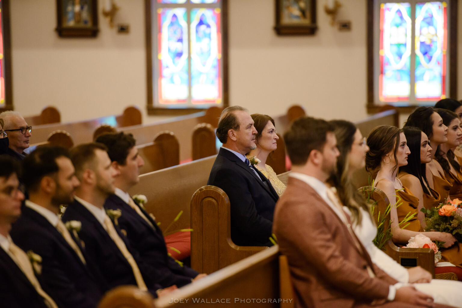 A heavenly catholic wedding ceremony at the Holy Trinity Catholic ...