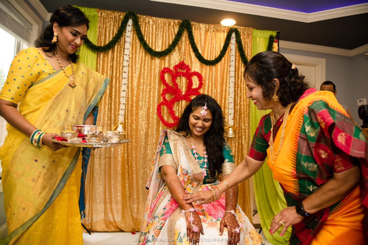 Sweet Intimate Indian Wedding Haldi – Atlanta Wedding Photography By ...
