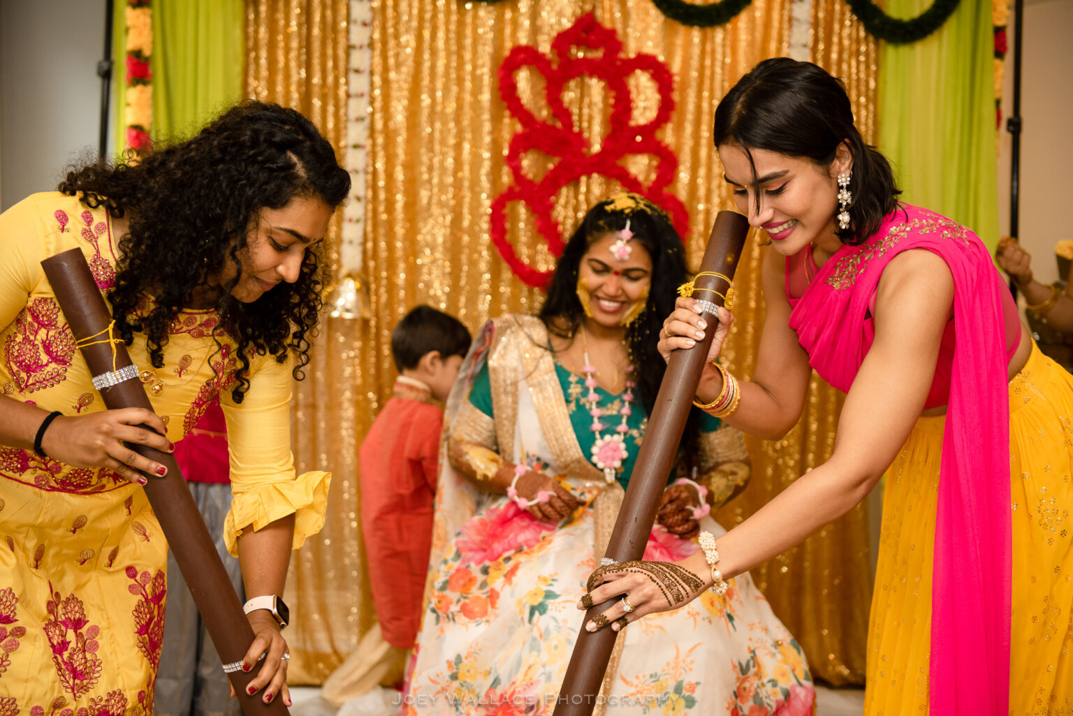 Sweet Intimate Indian Wedding Haldi – Atlanta Wedding Photography By ...