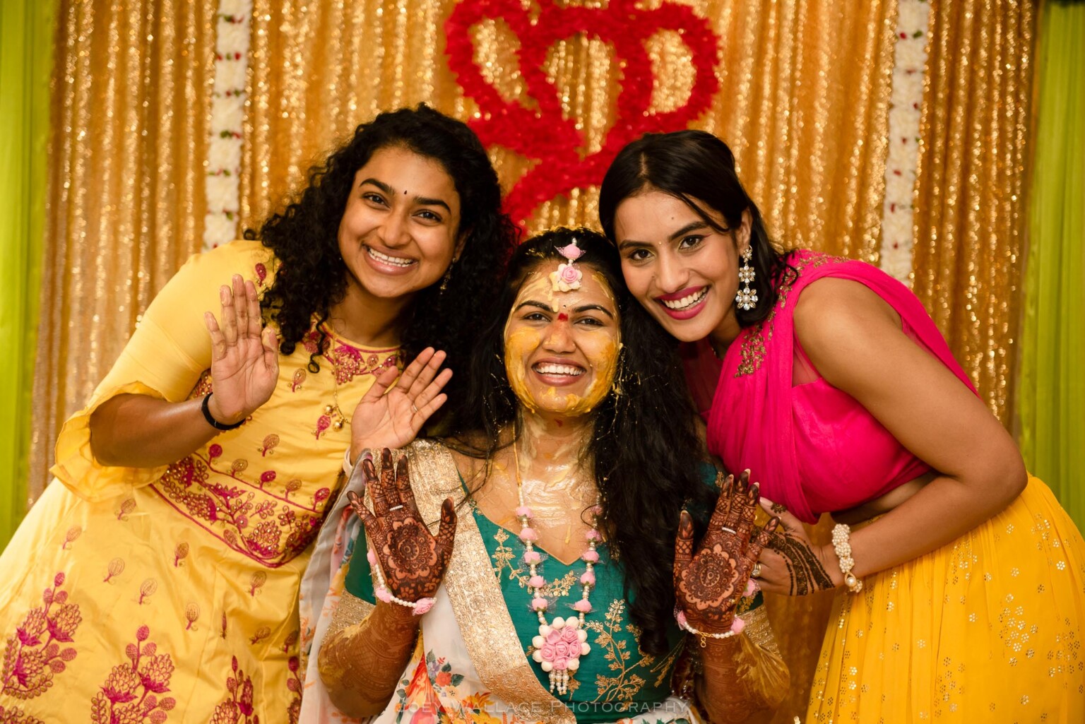 Sweet Intimate Indian Wedding Haldi – Atlanta Wedding Photography By ...