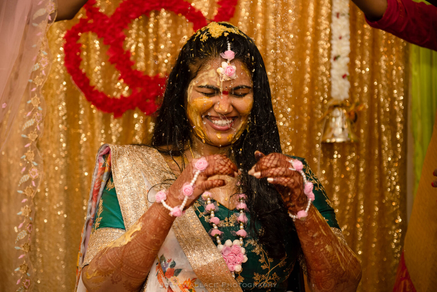 Sweet Intimate Indian Wedding Haldi – Atlanta Wedding Photography By ...