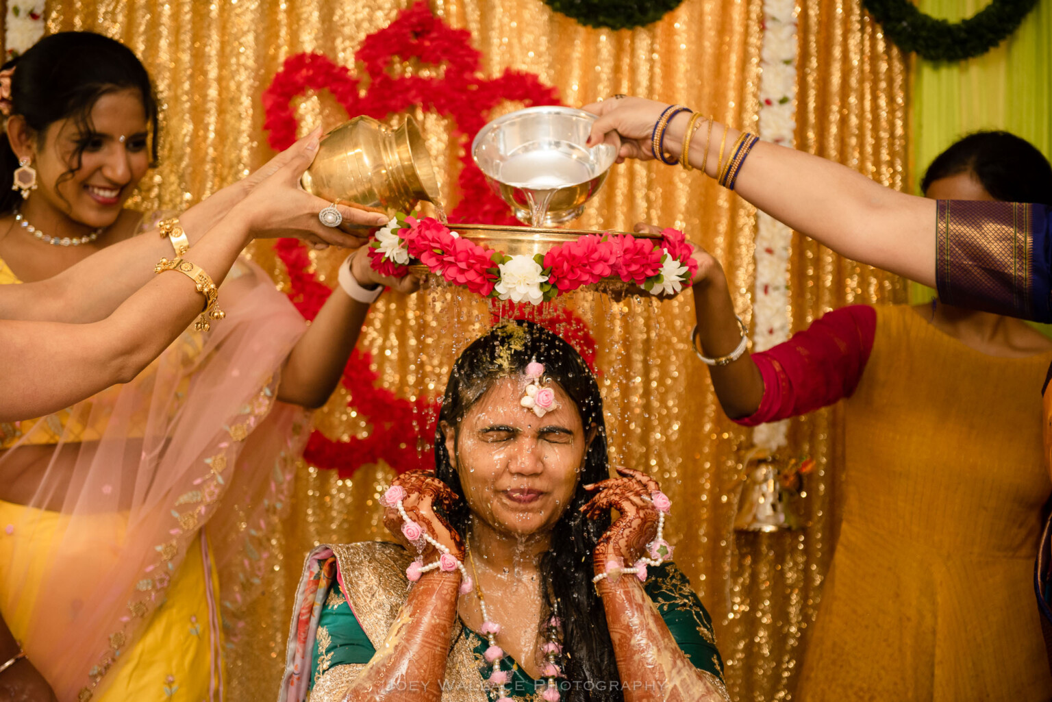 Sweet Intimate Indian Wedding Haldi – Atlanta Wedding Photography By ...