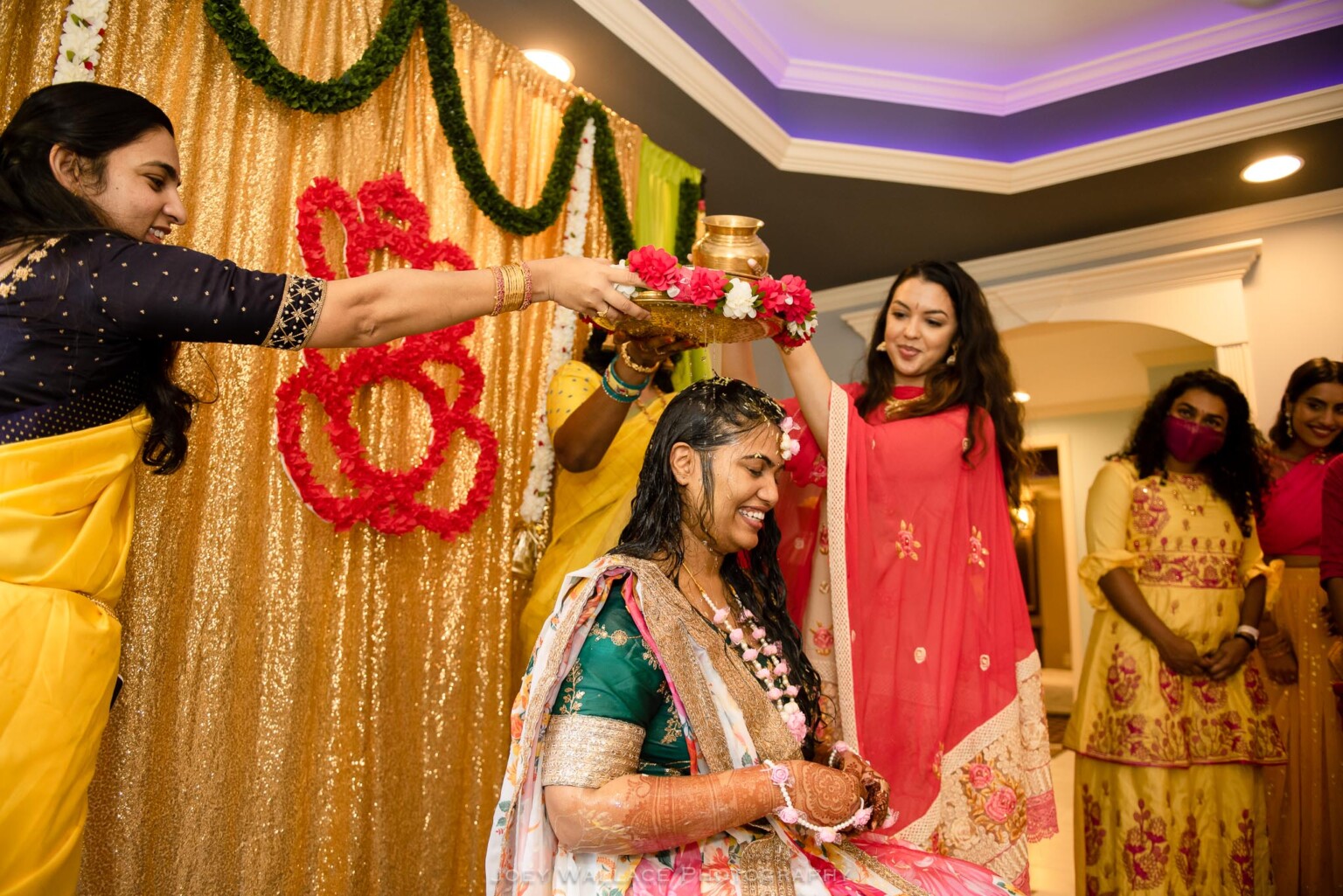 Sweet Intimate Indian Wedding Haldi – Atlanta Wedding Photography By ...