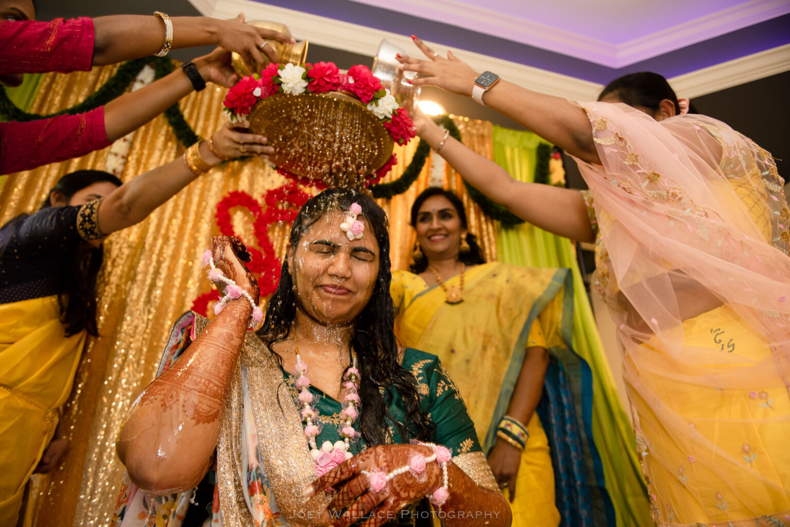 Sweet Intimate Indian Wedding Haldi – Atlanta Wedding Photography By ...