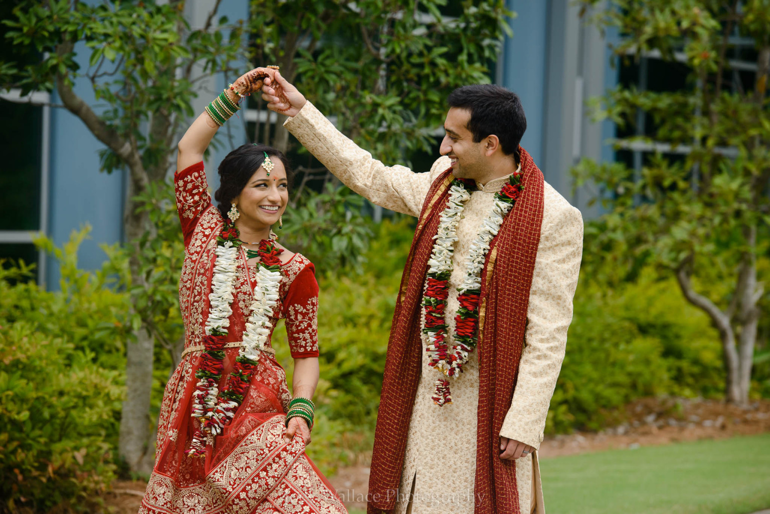 Bollywood Style Indian Wedding Reception At Forsyth Conference Center ...