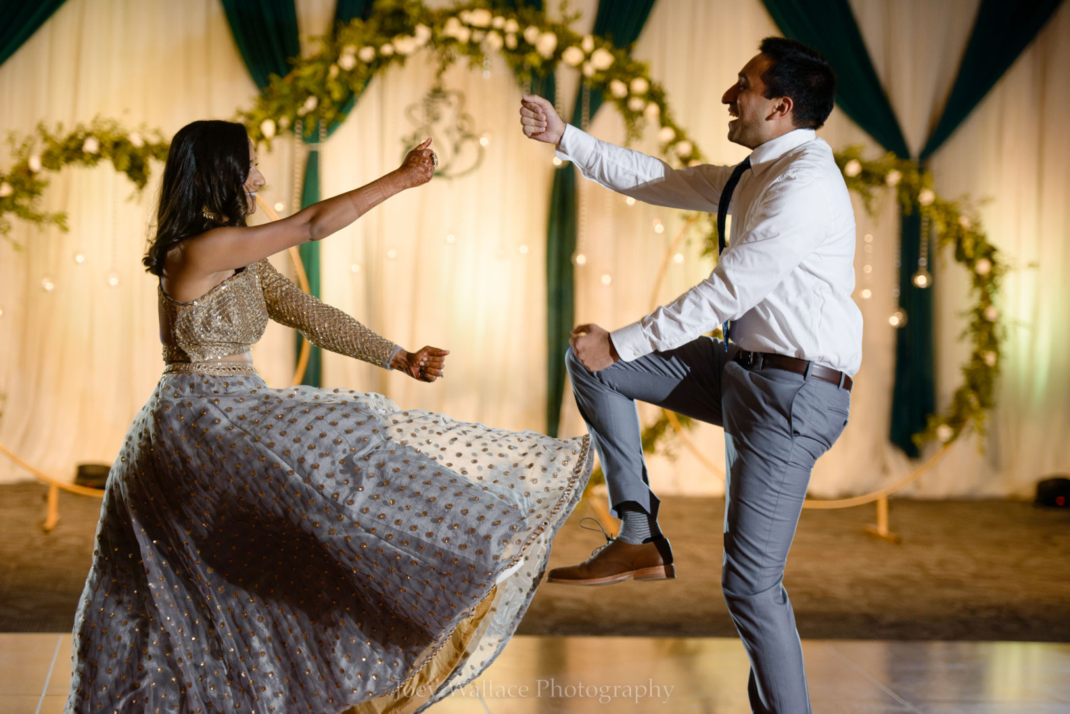 Bollywood Style Indian Wedding Reception At Forsyth Conference Center ...