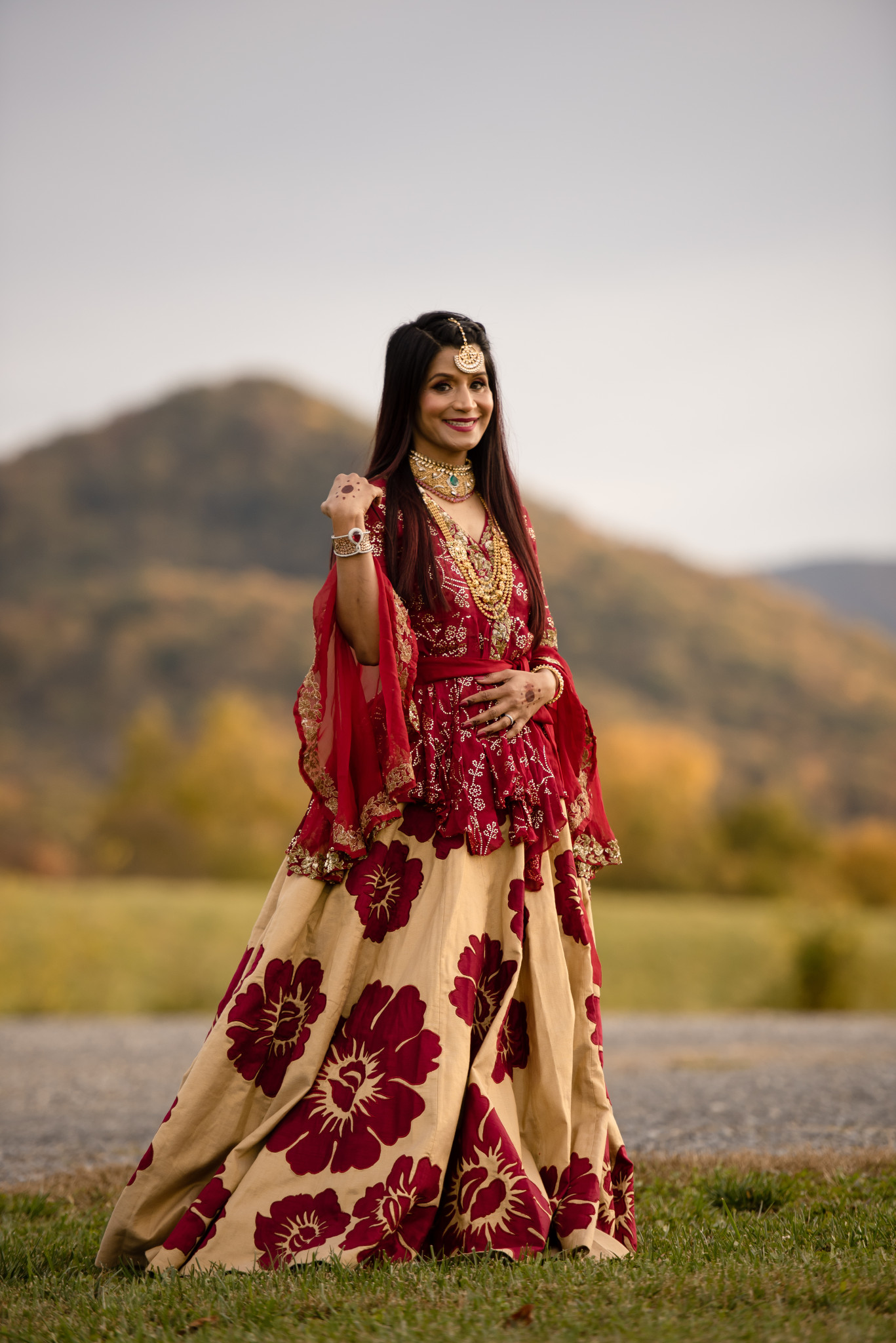 Breathtaking Indian Wedding Photo Session at Georgia Mountains ...